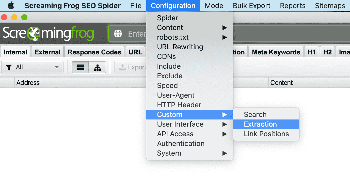 Screaming Frog Custom Extractions: A Guide to Extracting Crawl Data - A ...