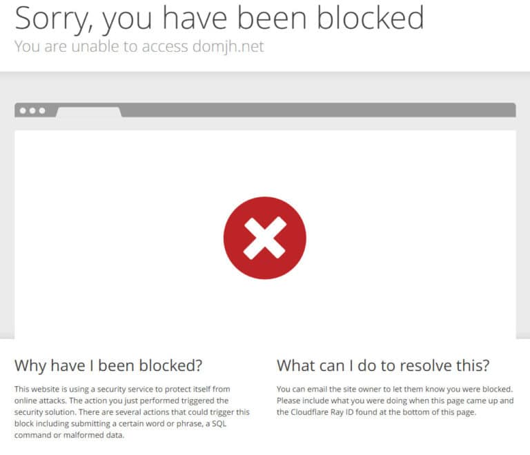 Why is Cloudflare blocking me? - SEO North
